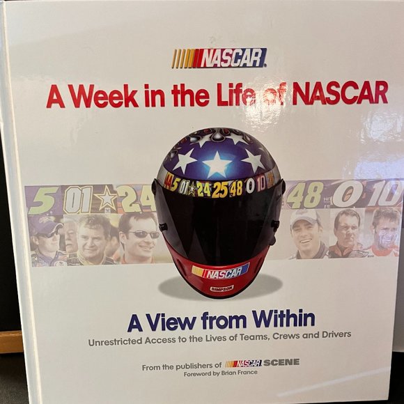 Nascar | Accents | Nascar Book Pictures And Commentary With Drivers ...